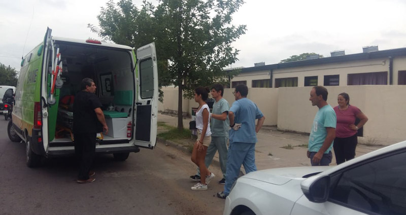 Una Mujer Que Se Descompensó Mientras Manejaba Chocó Contra Un Auto